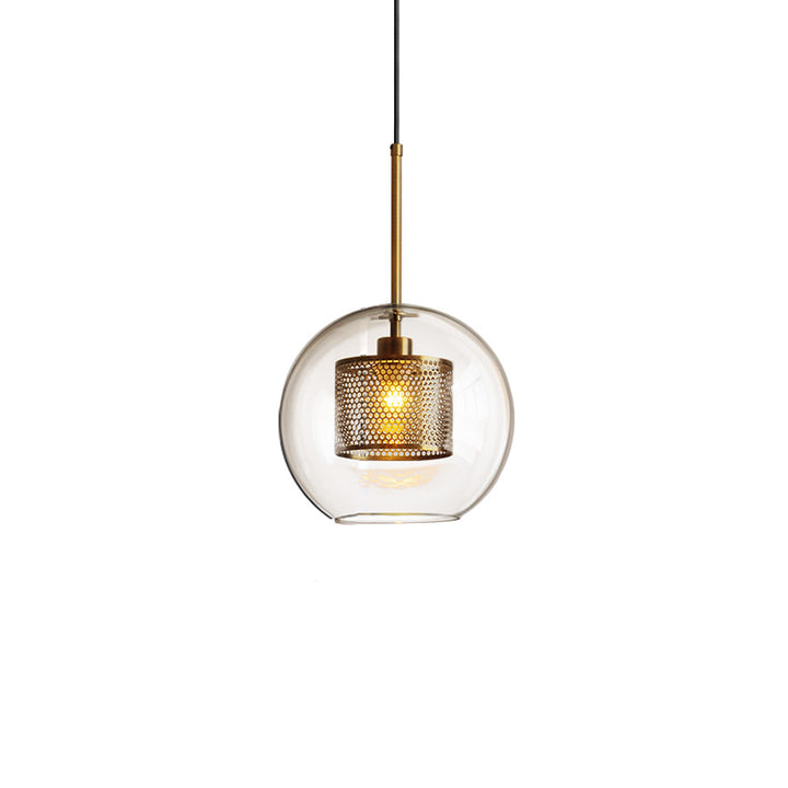 Stark Modern Mesh Glass Pendant in 20cm, 25cm or 30cm