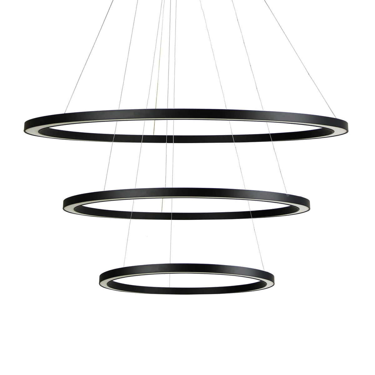 Halo II Modern 60cm+80cm+100cm LED Ring Pendant Circular Lights